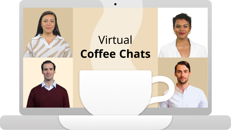 Virtual Coffee Chats: Stay Connected | Synthesia Example Video